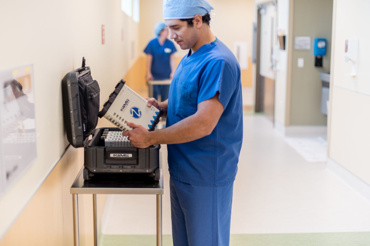 Intraoperative Neuromonitoring (IONM): Cadwell Cascade IOMAX